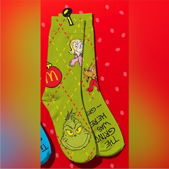 McDonald's | Underwear & Socks | 225 Mcdonalds The Grinch Meal Green ...